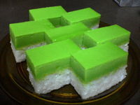 Kuih Seri Muka/Puteri Salat - MyResipi