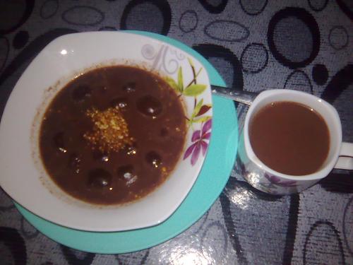 kuih coklat berinti kacang tanah - MyResipi