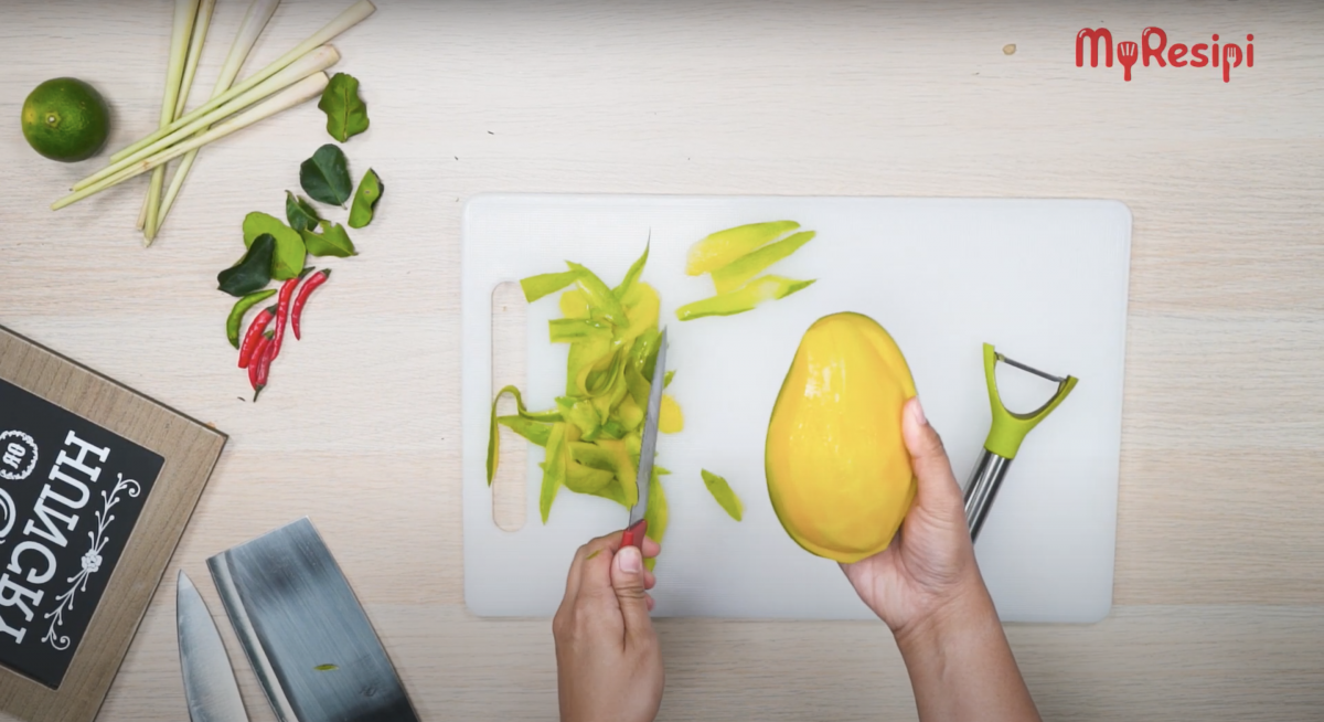 Cara Kupas Buah Mangga, Mudah Dan Cantik! - MyResipi