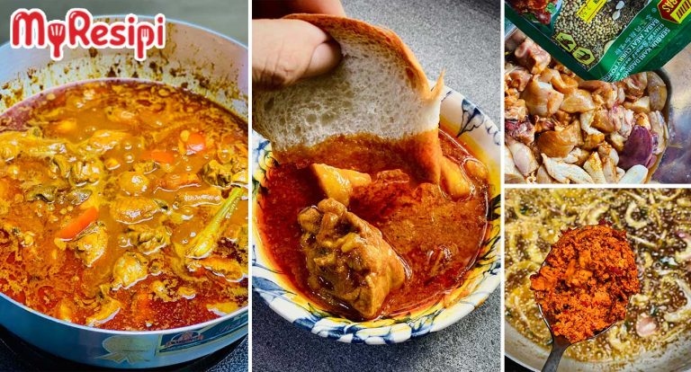Resepi Kari Ayam Pekat Likat, Ini 'Step By Step' Cara Membuatnya