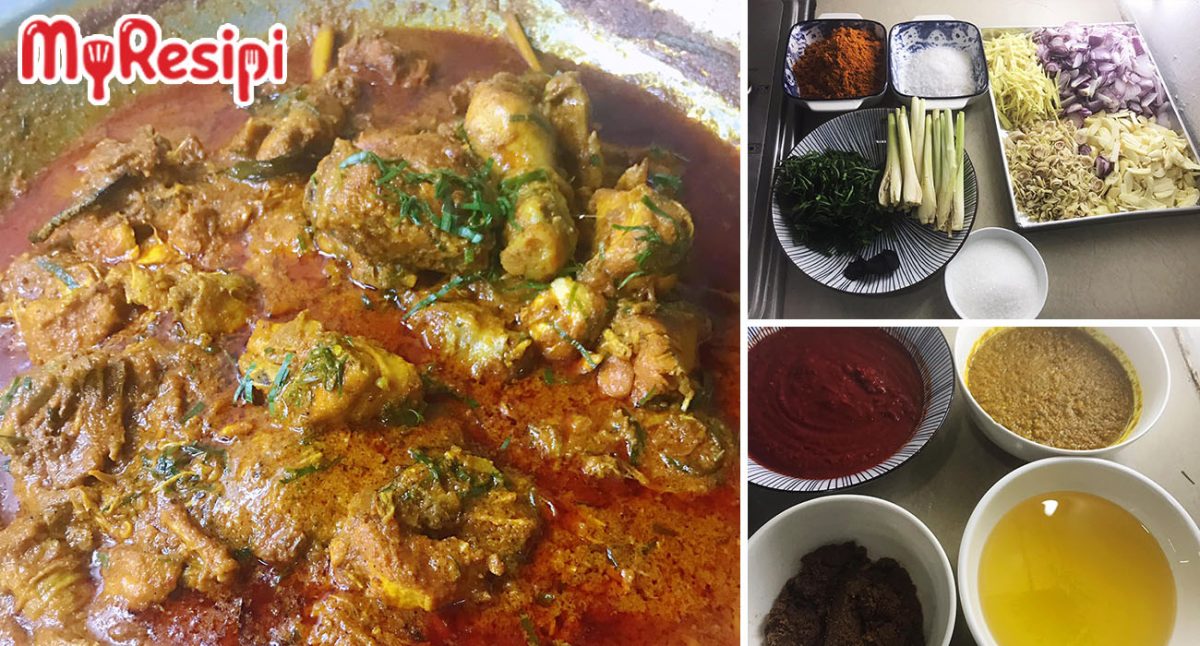Wanita Ini Kongsi Resipi Rendang Ayam Kegemaran Satu Keluarga, Sukatan ...