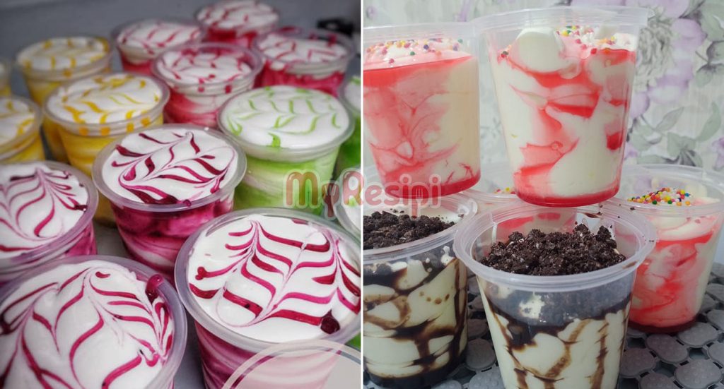 Cara Buat Aiskrim Cawan, Boleh Buat Untuk Jadi Side Income Atau Makan ...