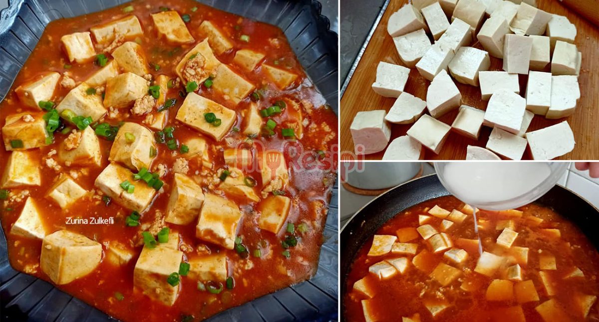 Resipi Mapo Tofu, Tauhu Berkuah Pedas Stail Masakan Cina - MyResipi