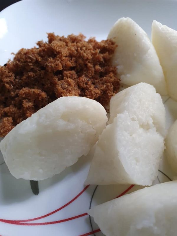 Nasi Kapit Atau Impit Sambal Hitam, Buat Sarapan Pun Boleh, Sedap ...