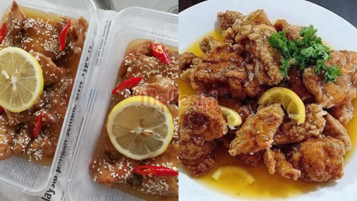 Cara Buat Ayam Lemon Ala Chinese Style, Anak-anak Mesti Makan Bertambah ...