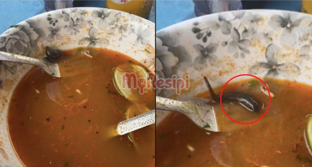 Lelaki Makan Mi Sup Lauk 'Lintah', Geli Geleman Dibuatnya! - MyResipi