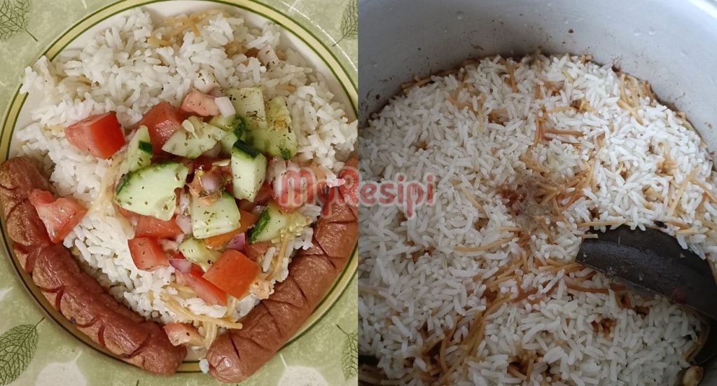 Nasi Lubnan Dengan Pasta Rambut, Menu Dari Benua Amerika Utara Yang ...