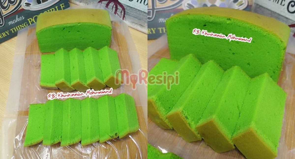 Premium Thai Butter Cake, Sekali Makan Terus Cair Dalam Mulut - MyResipi