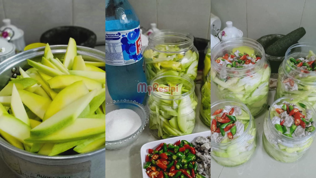 Jeruk Mangga Asam Boi Krup Krap, Sedap Dia Boleh Buat Ketagih! - MyResipi