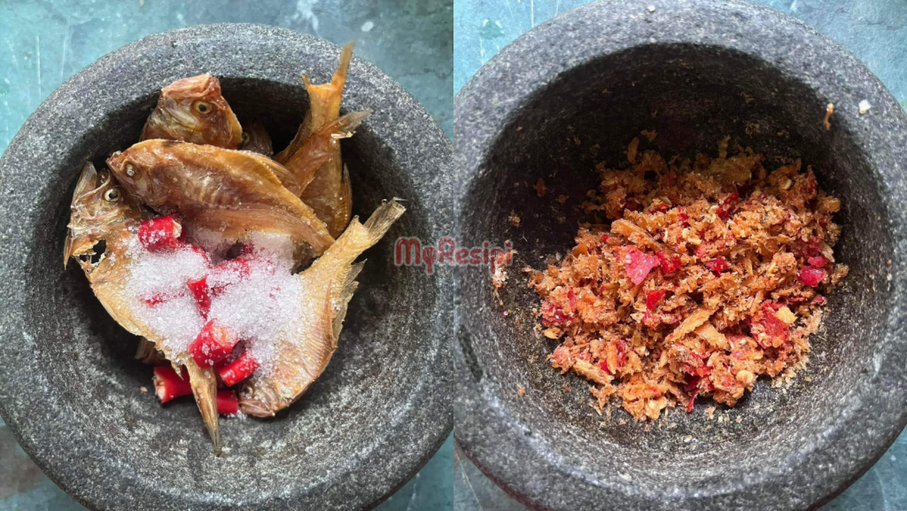 Cara Buat Sambal Ikan Masin Sengelo, Sambal Tradisi Orang Sarawak ...