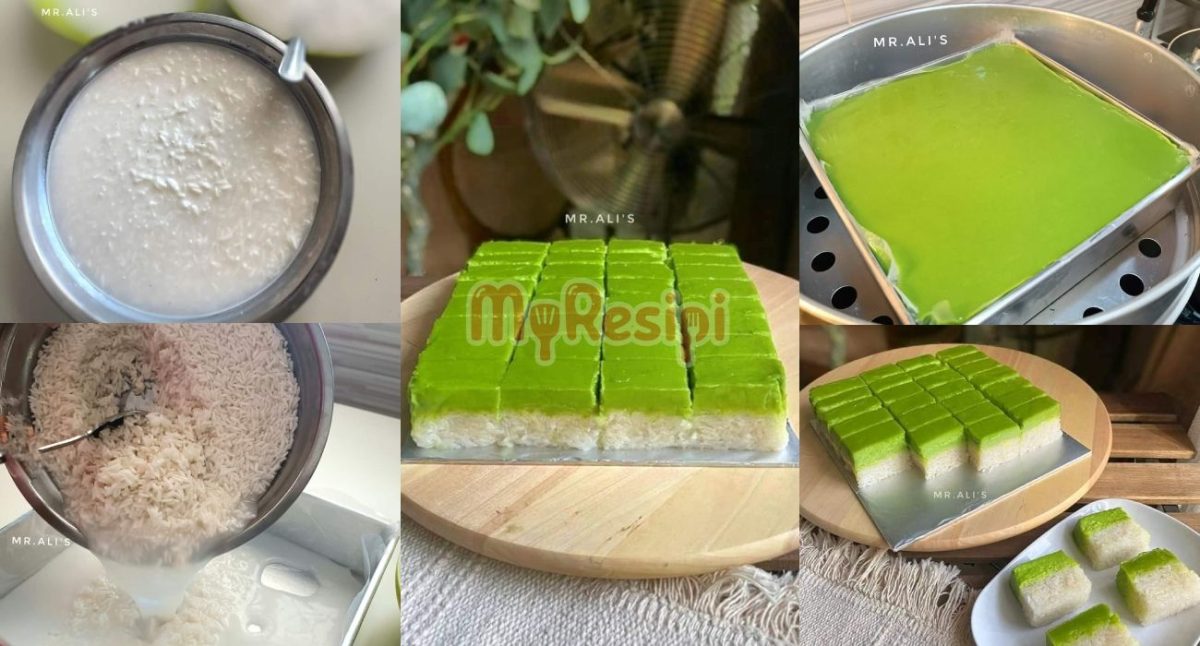 Resipi Kuih Seri Muka Turun Temurun Yang Lembut Dan Wajib Dicuba - MyResipi