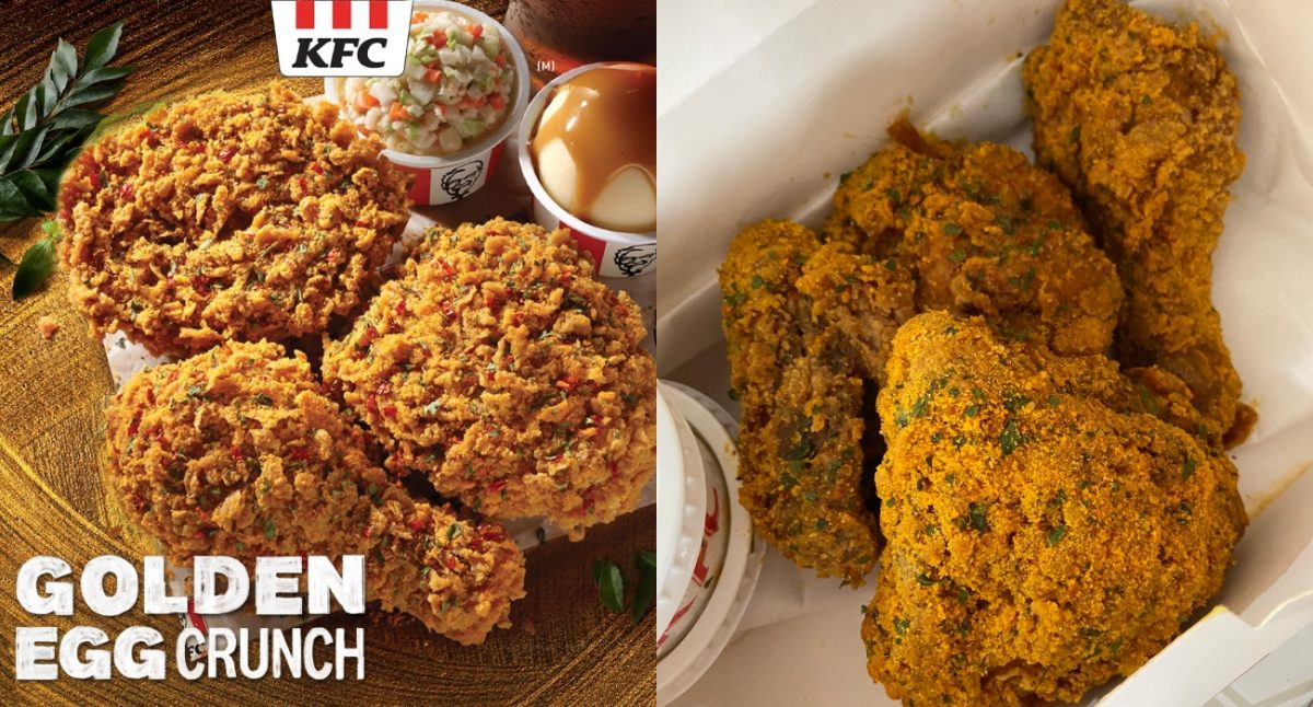 KFC Golden Egg Crunch Kembali Lagi! Tahun Lepas Memang Famous & Ramai ...