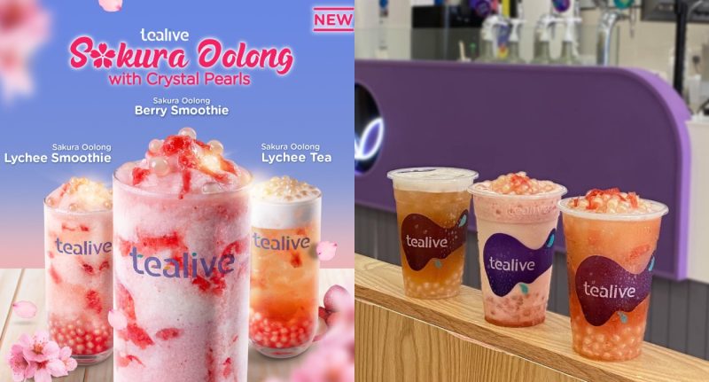 Tealive Lancar Air Baru Bertema 'Sakura' Menggunakan Kelopak Sakura ...