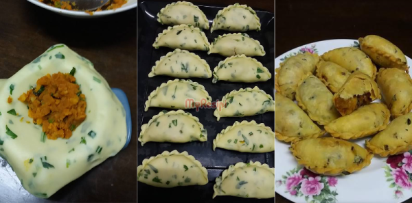Kulit Karipap Daun Sup, Memang Harum Dan Sedap Teksturnya