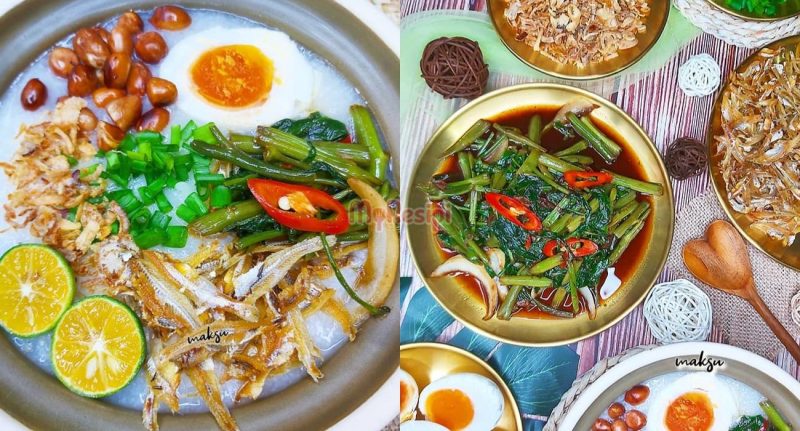 Cara Buat Bubur Nasi Berlauk Paling Mudah, Resipi Guna 2 Cawan Beras ...