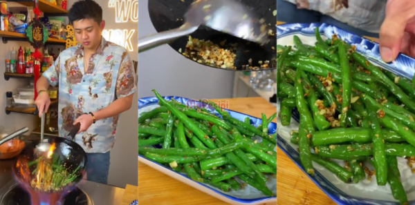 Garlic Green Beans, Resipi Viral Dari US Dan China, Sedap Macam Style..