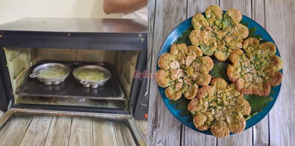 Kuih Bakar Pandan Guna Sukatan Mangkuk, Kuih Tradisi Melaka...