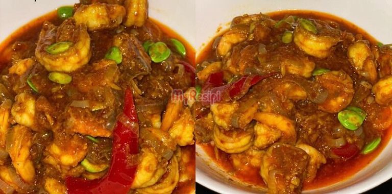 Resepi Sambal Udang Petai Yang Sedap, Fuhhh Memang Menyengat!