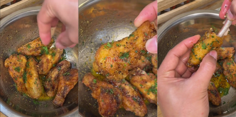 Kepak Ayam Lemon Pepper, Resipi Viral Lebih 400K Views, Guna SEAS...