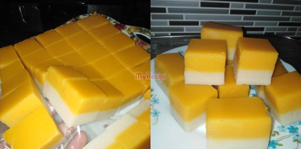 Kuih Seri Muka Durian, Boleh Buat Kalau Stok Durian Banyak