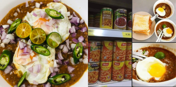 Kacang Pool Resipi Mudah, Menu Popular Di Johor