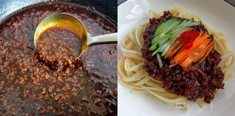 Resepi Mee Sos Daging Cincang 'Chinese Style', Memang Unik!