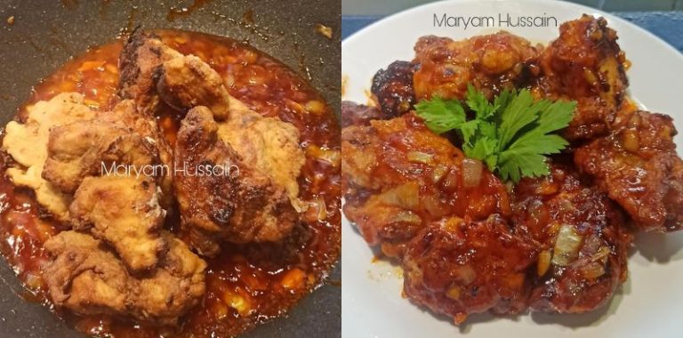 Resepi Ayam Masak Oren Chinese Style, Kurang Minyak & Tanpa Gula!