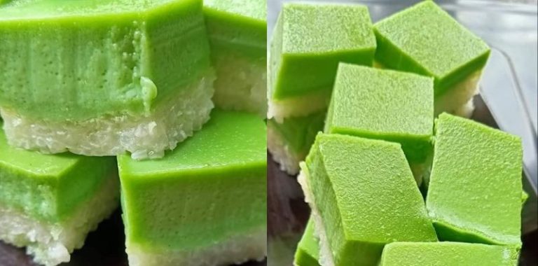 Kuih Talam Pandan, Resipi Dijamin 'Anti-Gagal' & Lembut Elok!