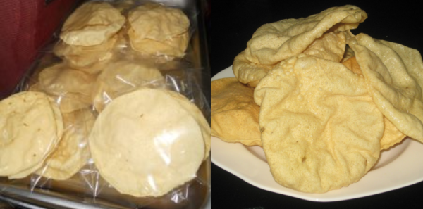 Resipi Papadom Macam Mamak Guna 5 Bahan, Nipis Dan Rangup