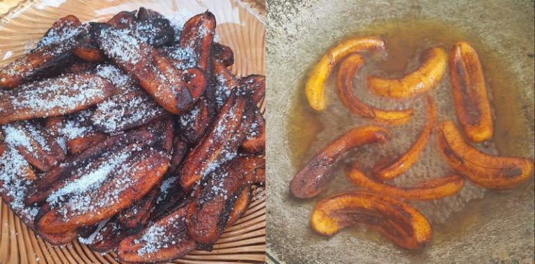 Resepi Pisang Goreng Salut Gula, Makan Dengan Teh O Memang Layan!