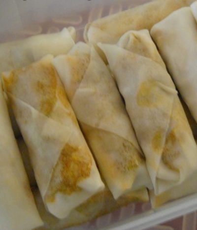 Popia Daging Paling Mudah, Inti Lebih Sedap Dengan Daging Cincang!