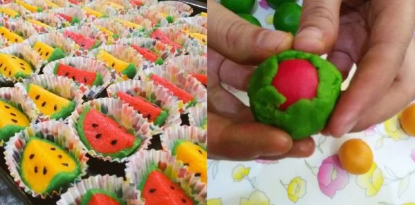 Biskut Tembikai, Cara Buat Yang Menarik Dengan Rasa Lebih Rangup