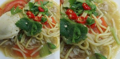 Resepi Mee Kuah Lada Hitam, Menu Dinner Ringkas Tapi Mengenyangkan