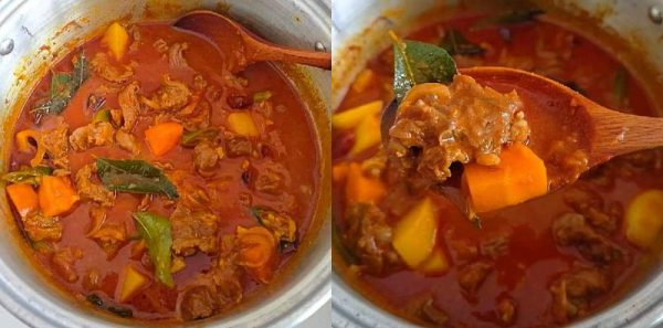 Kari Daging Tanpa Santan, Tetap Pekat & Rasa Lemak
