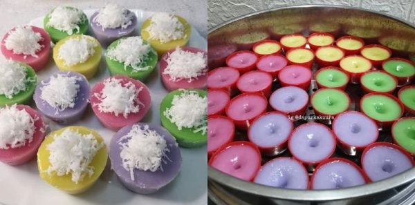 Kuih Lompang Warna-Warni, Bukan Saja Sedap Tapi Cantik Dipandang!