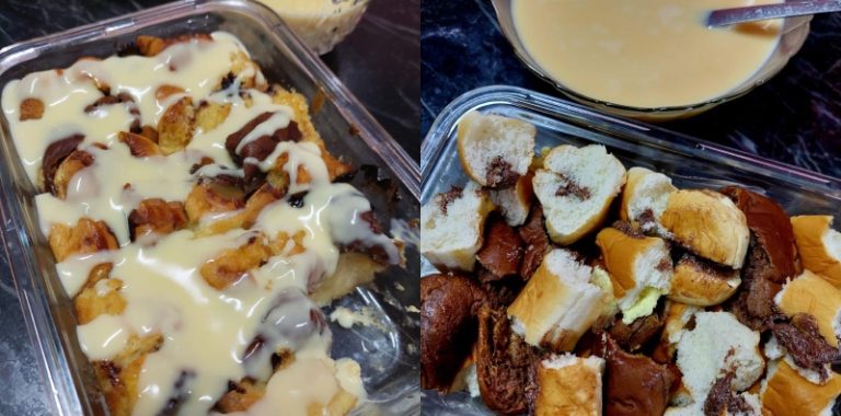 Resepi Puding Roti Simple Dengan 5 Bahan, Anak Mesti Tak Tolak Punya!
