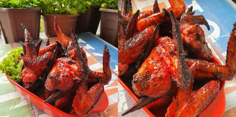 Kepak Ayam Bakar Madu, Sedap Meratah Sampai Ke Tulang!