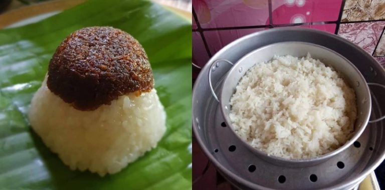 Pulut Inti Kelapa Manis Sedap Berlemak, Guna Jenis Beras Pulut 'Ini'