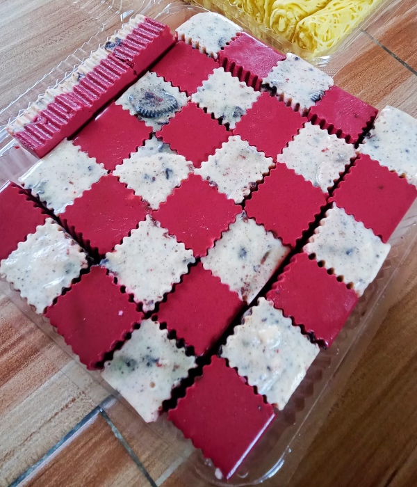 Resepi Puding Red Velvet, Cantiknya Seiring Dengan Rasa Sedap