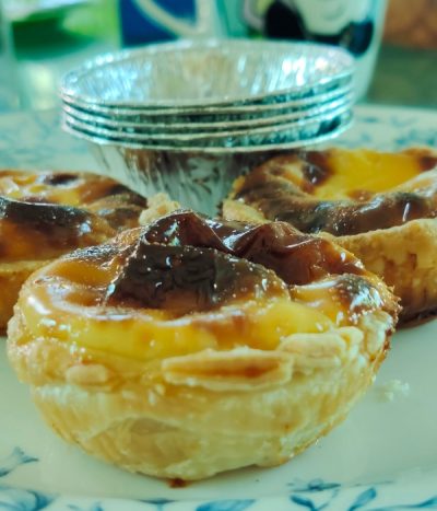 Resepi Tart Telur Simple Guna Roti Paratha, Boleh Bakar Dalam Air Fryer