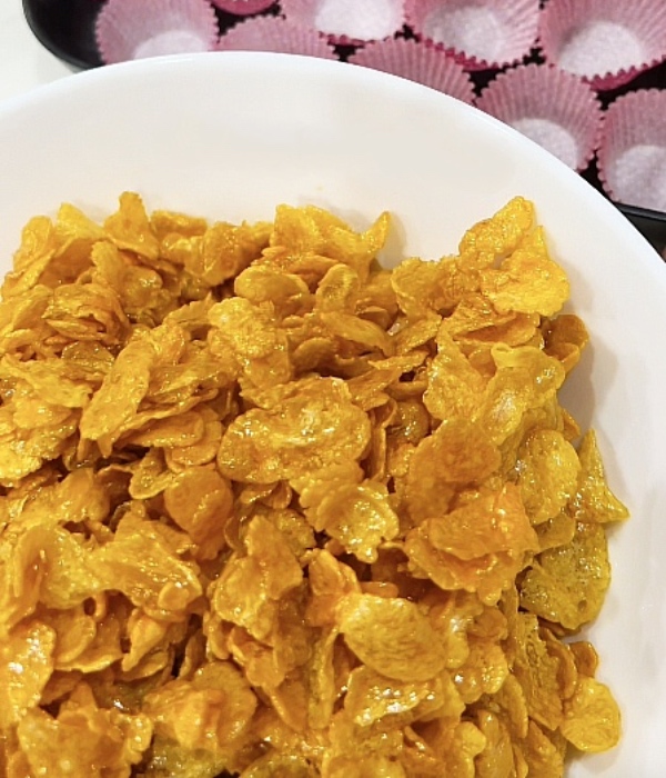 Cara Buat Cornflakes Madu Guna Air Fryer, Rasa Sekali Mesti Ketagih!