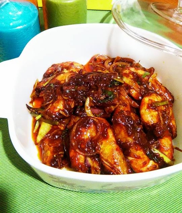 Udang Goreng Berempah Sweet Sour, Wangi Sampai Tekak Pun Tergoda