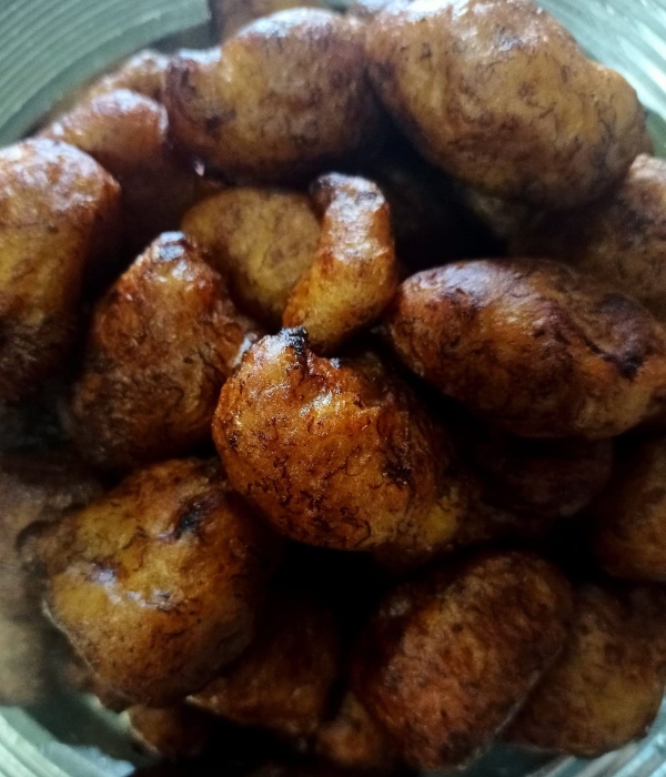 Jemput Jemput Pisang Guna Tepung Beras, Luar Rangup, Dalam Lembut!