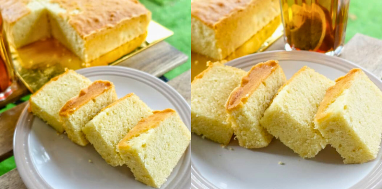 Resepi Butter Kek Mudah Guna Marjerin, Lagi Wangi & Lembap Dari Biasa