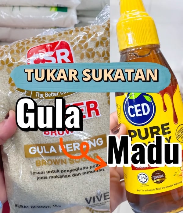 Sukatan Gula Dalam Cawan Kepada Madu, Tetap Sedap & Sihat!