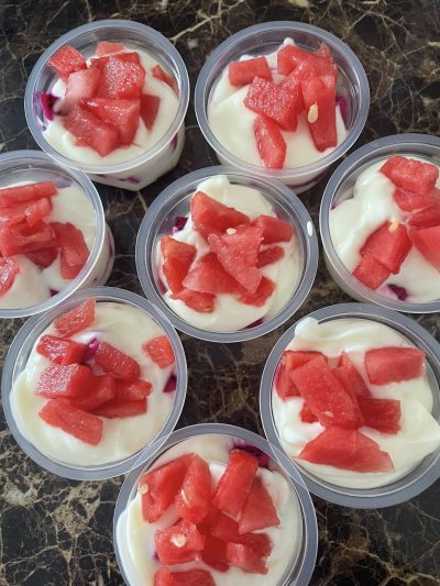 Aiskrim Yogurt Buah Segar, Resipi Sihat Tanpa Gula Tapi Tetap Sedap!