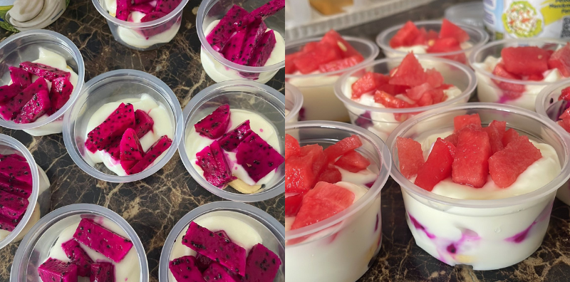 Aiskrim Yogurt Buah Segar, Resipi Sihat Tanpa Gula Tapi Tetap Sedap!