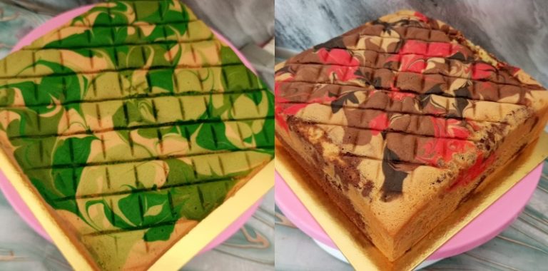 Tips Kek Marble Gebu & Tak Mendap, Guna Teknik Ini Hasil Naik Cantik