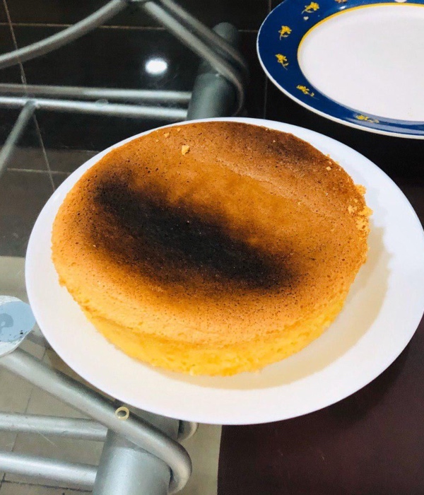 Kek Span Simple, Guna 3 Bahan Mudah Tapi Hasil Gebu Gebas!