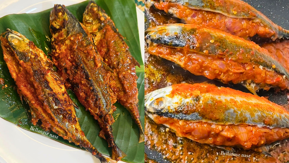 Ikan Cencaru Sumbat Sambal Sedap, Kena Perah Sedikit Limau Nipis
